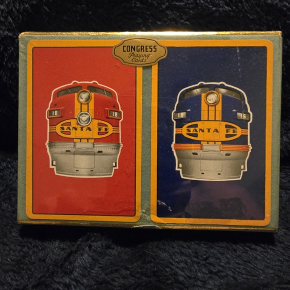 Congress | Games | Vintage Sealed Congress Santa Fe Playing Cards Set ...
